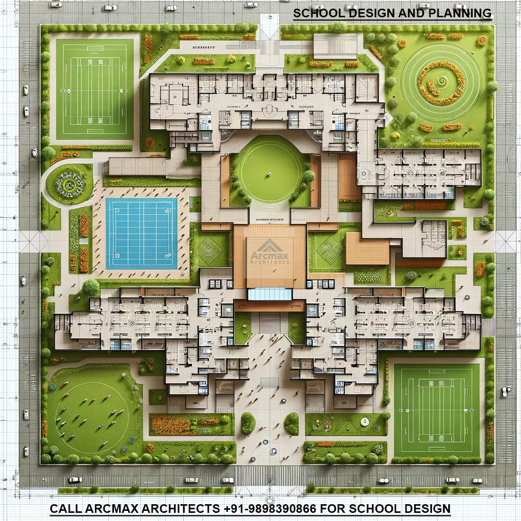 School Building Design Floor Plans and School Design Concepts | Architectural Styles